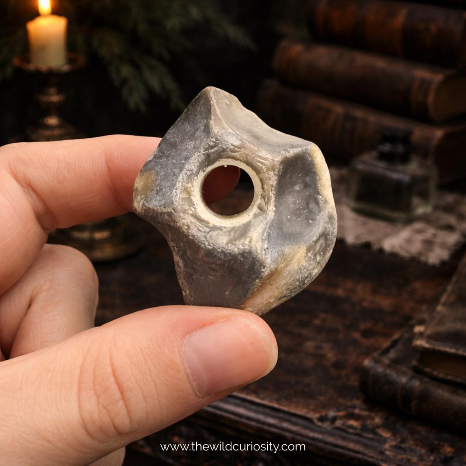 Hag Stone in Floating Frame Display | 3D Frame | Decorative Standing ...