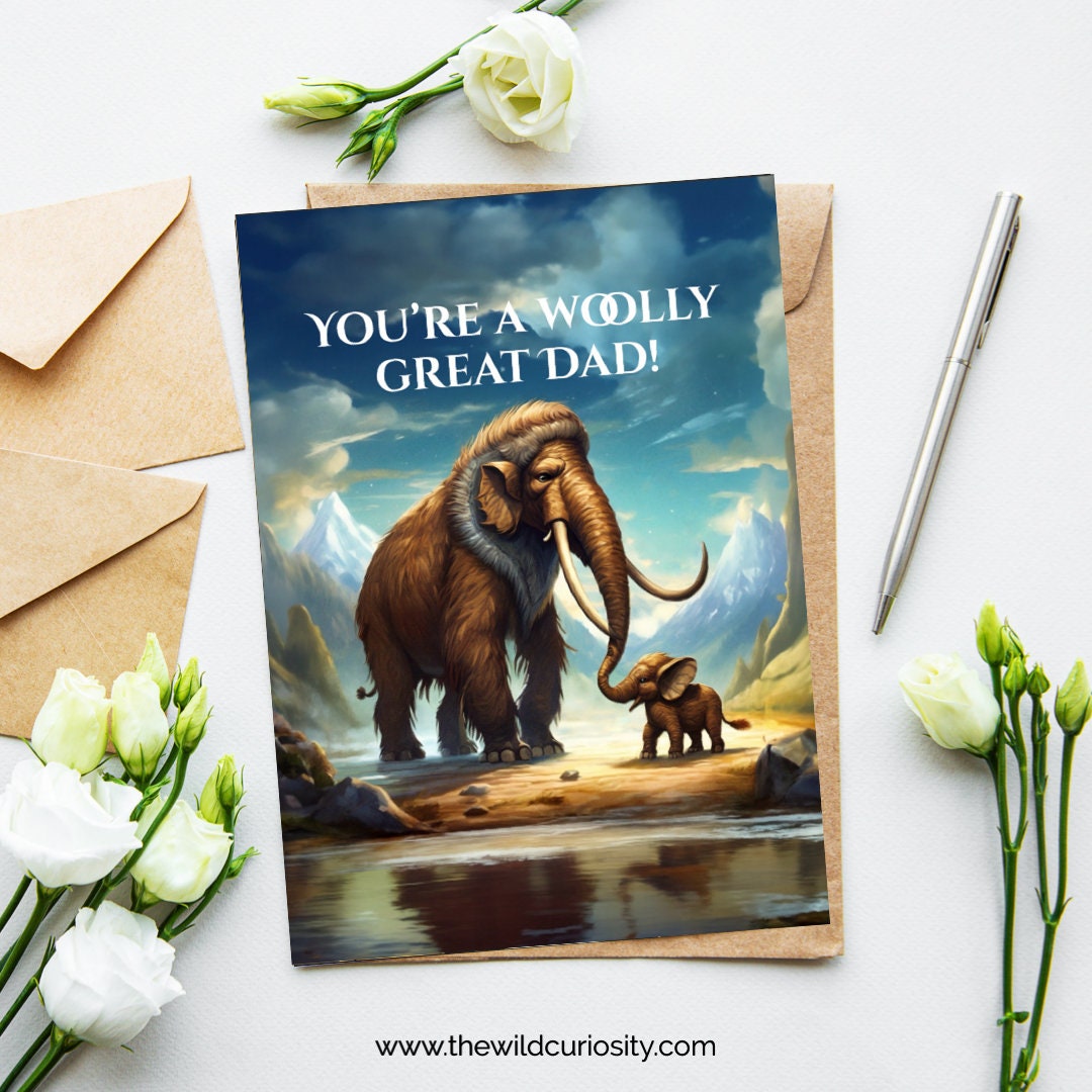You’re A Woolly Great Dad Father’s Day Card | A6 Cards | Dad Gifts ...