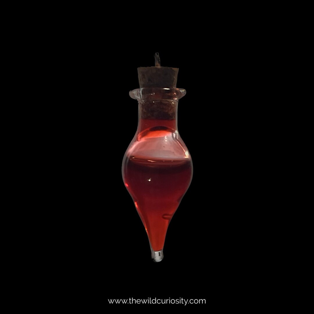 Miniature Blood Vial Vampire Accessories Halloween Decor Spooky ...