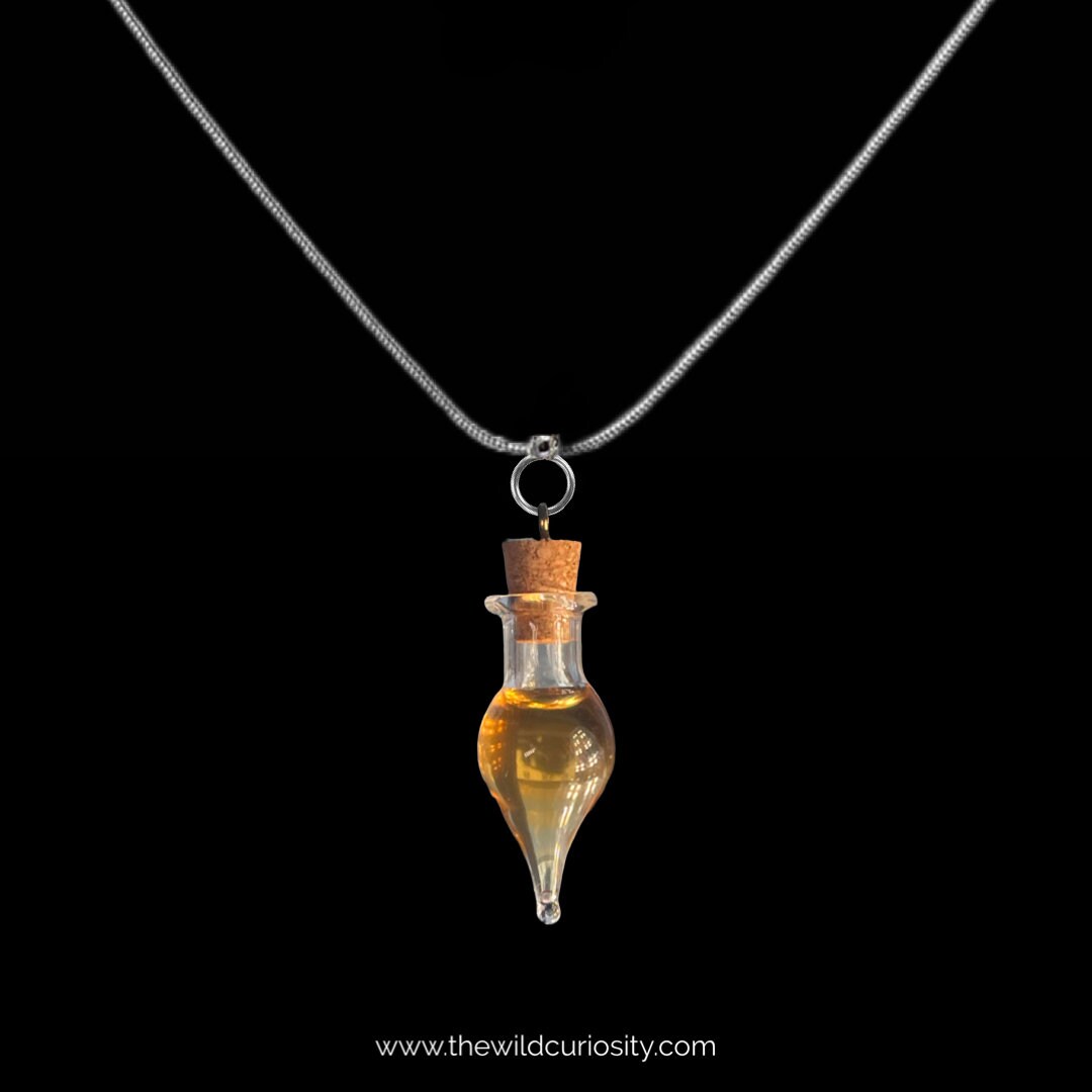 Lavender Oil Vial Pendant | Select Style | Handmade Jewellery | Summer ...