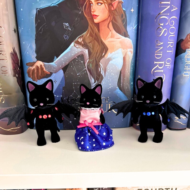 ACOTAR Calico Critters, Batboys Az and Cas, Custom Calico Critters, A ...