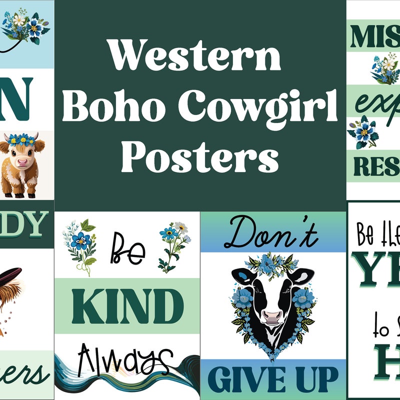 Boho Cowgirl - Etsy