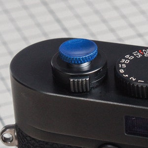 Solid Brass Shutter Release Button: Fuji X100V, Leica M, Canon, Nikon ...