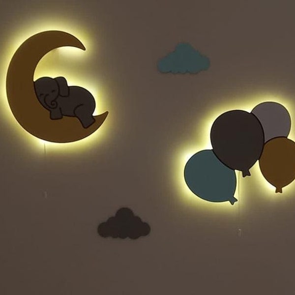 Nursery Wall Lights - Etsy