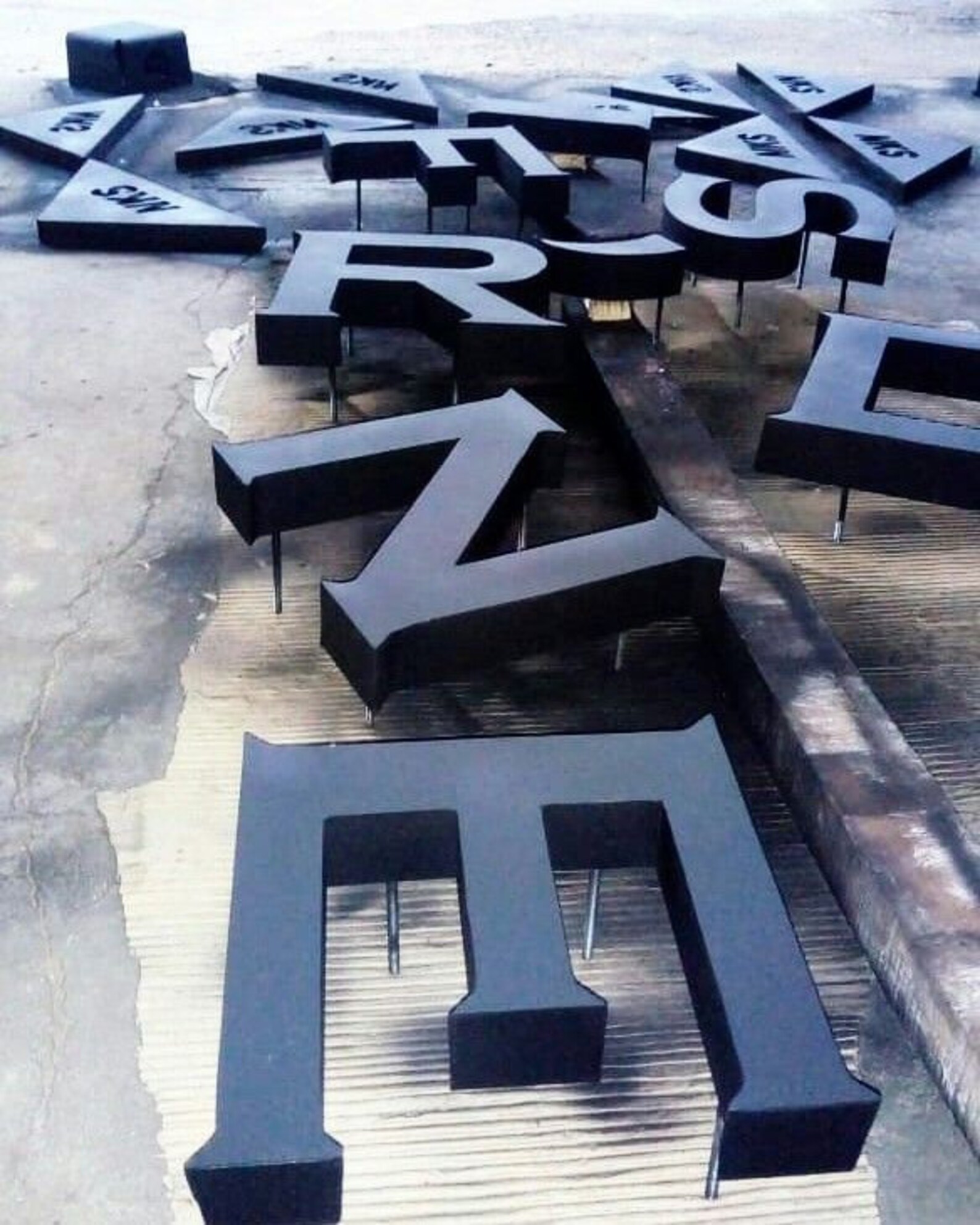 Black Metal Letters Custom White and Gold Salon Sign Company | Etsy