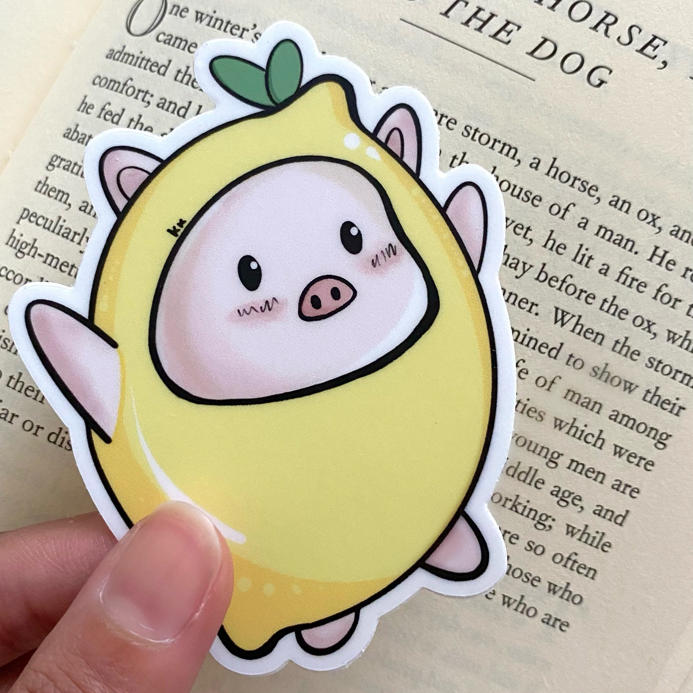 Piggy Sticker - Etsy