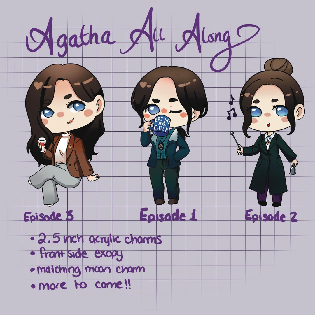 Agatha All Along Charms - Outfits - Etsy