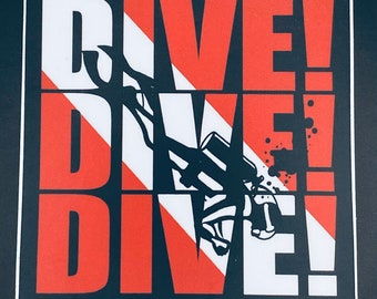 Scuba Tank Sticker - Etsy