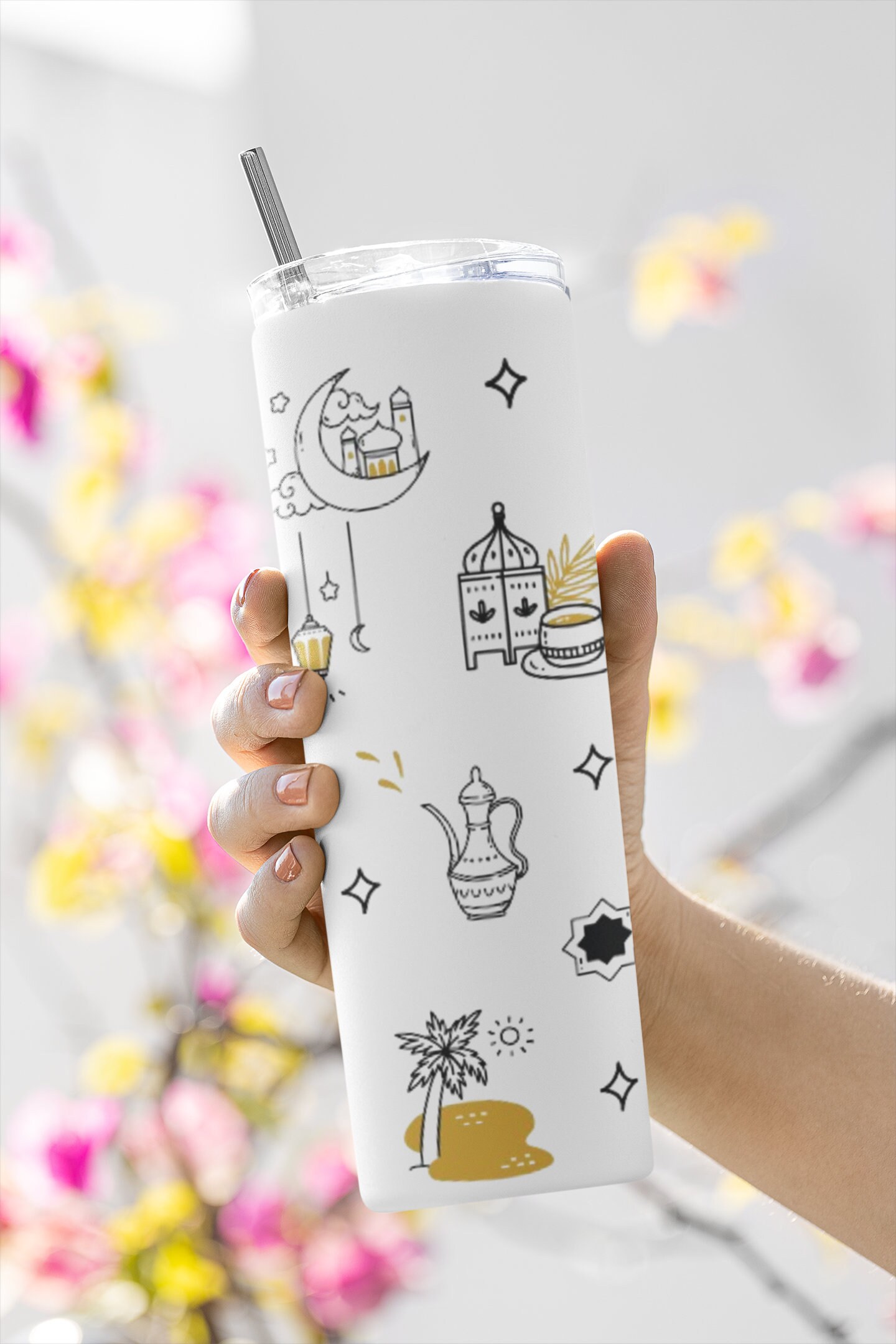 Ramadan Tumbler 20oz Stainless Steel Metal / Eid Gift/ramadan Vibes - Etsy