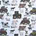 Farm Yard Wrapping Paper Sheet | Tractor Wrapping Paper | Farm Print ...