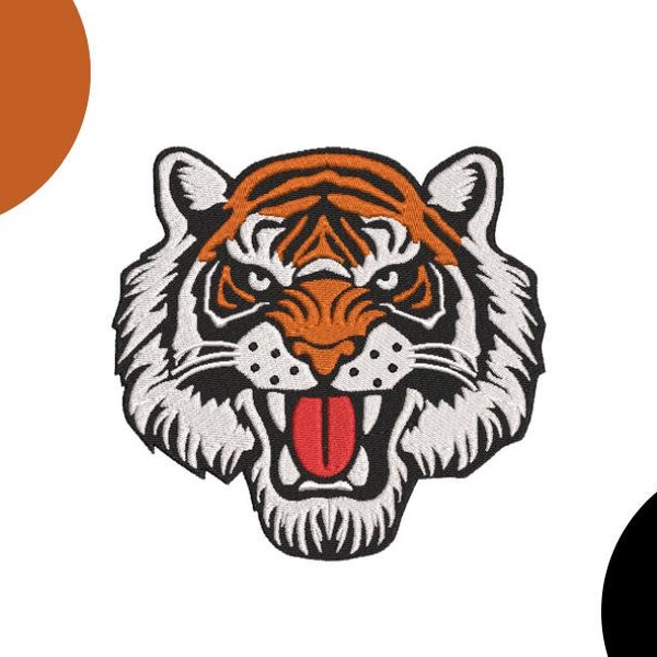 Large Sew on Tiger Patch - Etsy