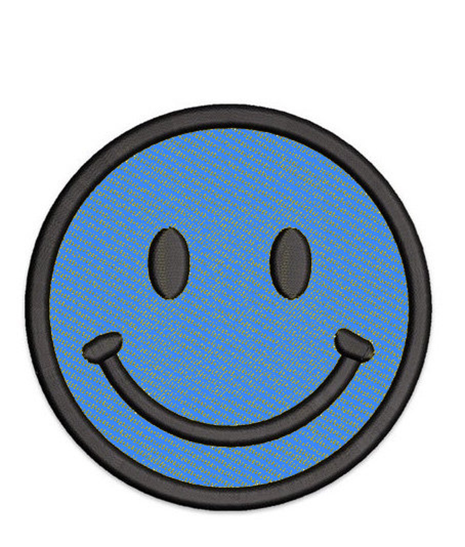 Smiley Face Patch Iron on or Sew on Choose Your Colors - Etsy