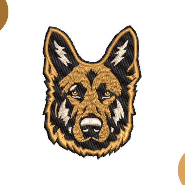 German Shepherd Embroidered Patches - Etsy
