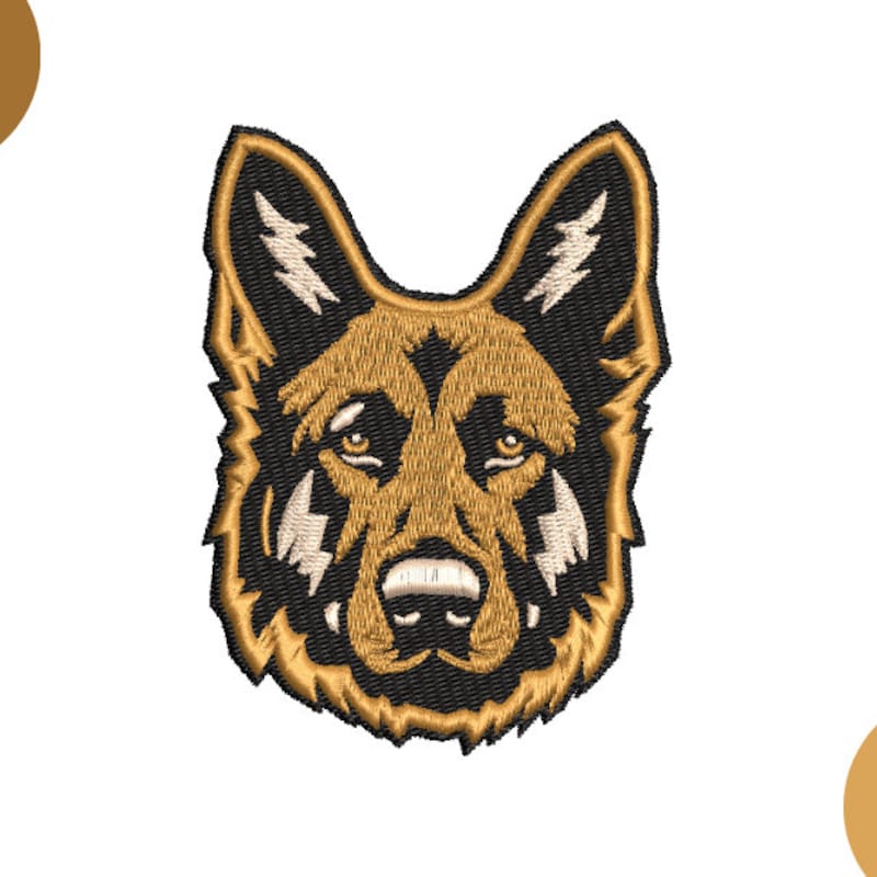 German Shepherd Pin - Etsy
