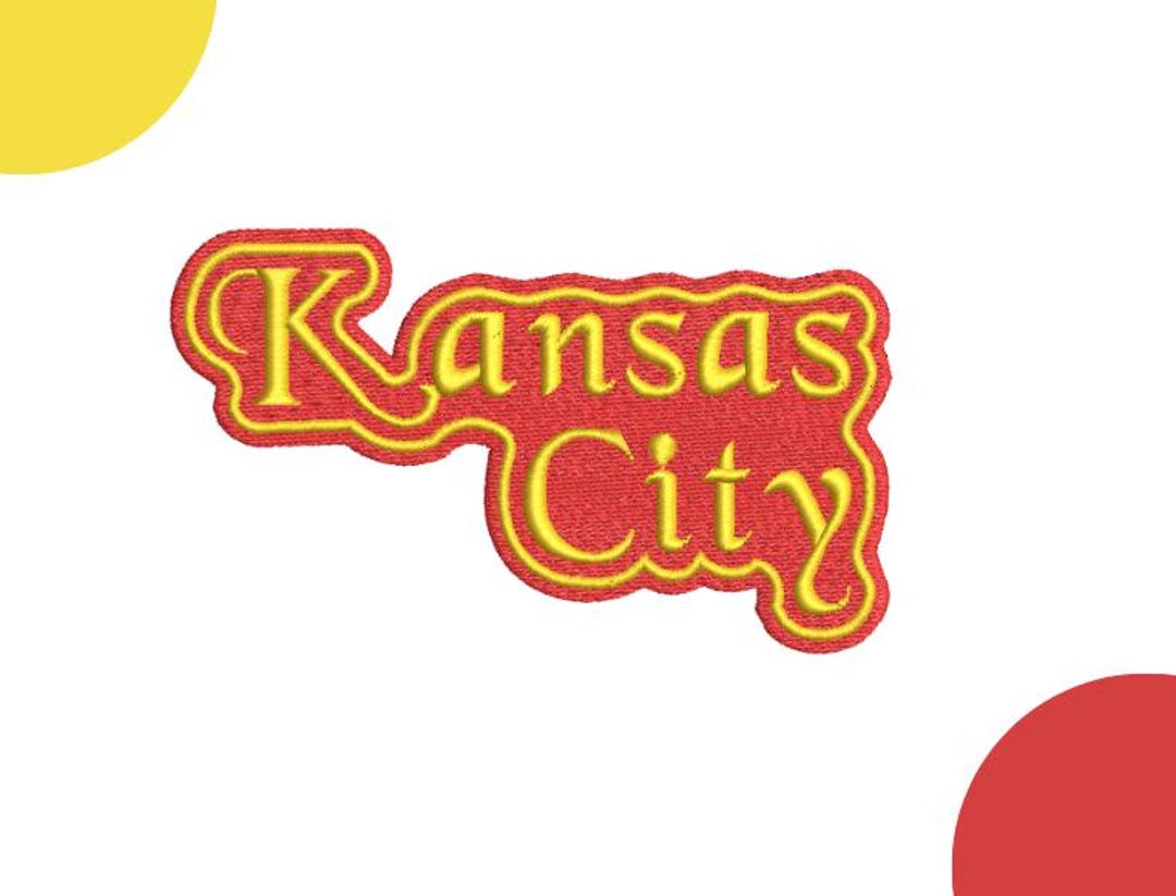 Kansas City Custom Embroidered Patch - KC Patch Choose Colors - Iron on ...