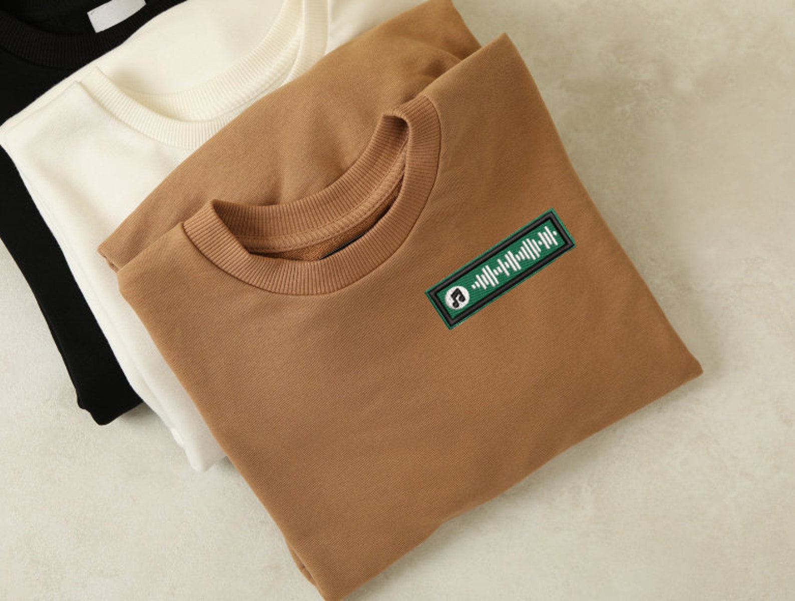 Custom Music Code Patch Music Patch Choose Colors, Shape, and Size Iron ...