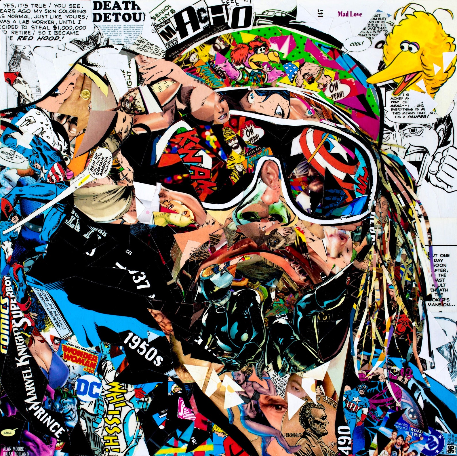 Macho Man Randy Savage/ Macho Man Art/ Randy Savage Art/ WWE Art/ WWE ...