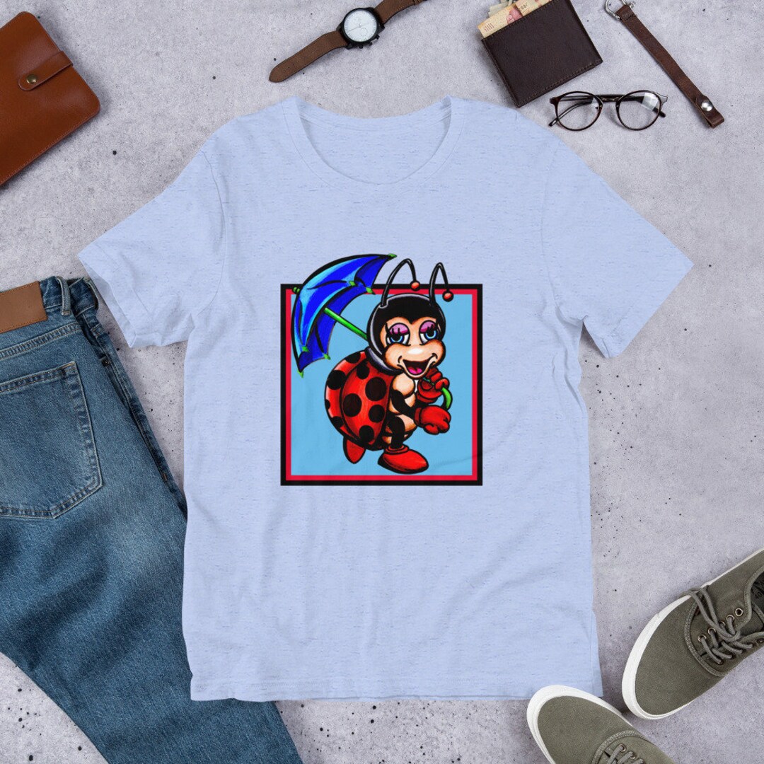 Ladybug Shirt, Ladybug, Cute Ladybug Tee, Ladybug T-shirt, Fun Shirts ...