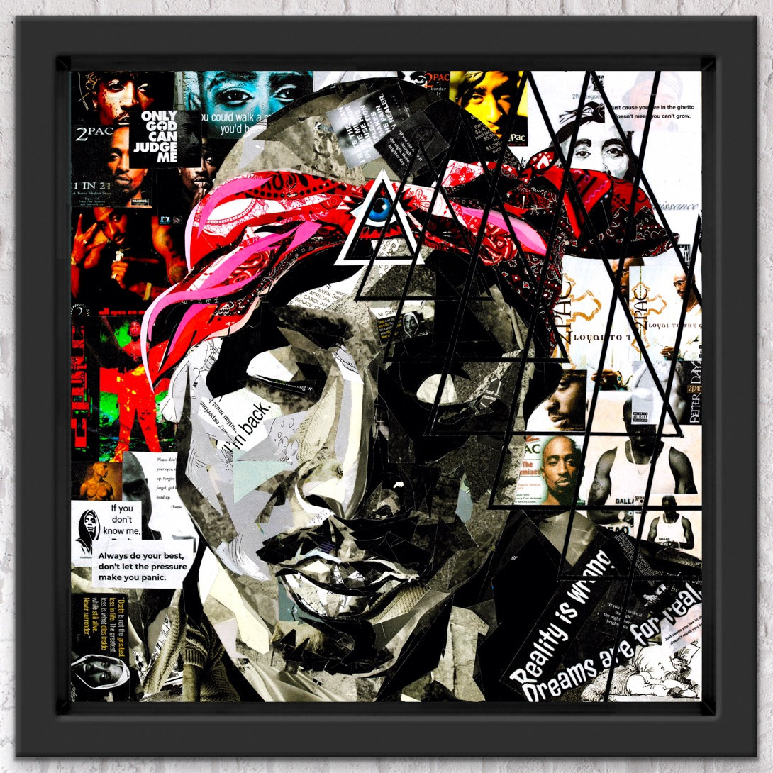 Tupac Shakur Art/ 2 PAC/ Tupac Artwork/ - Etsy