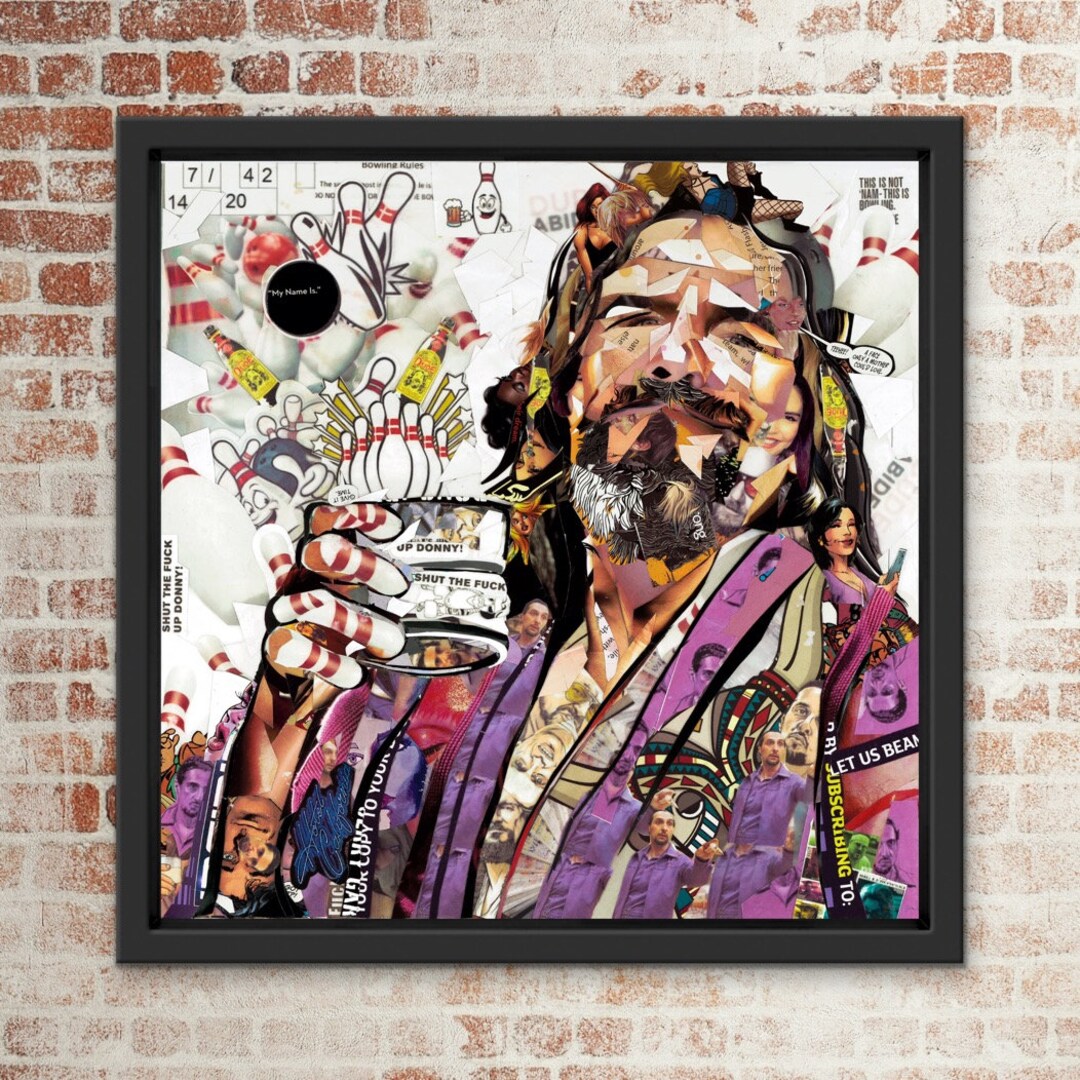 The Dude/ the Dude Art/ the Big Lebowski/ Lebowski Art/ Bowling ...