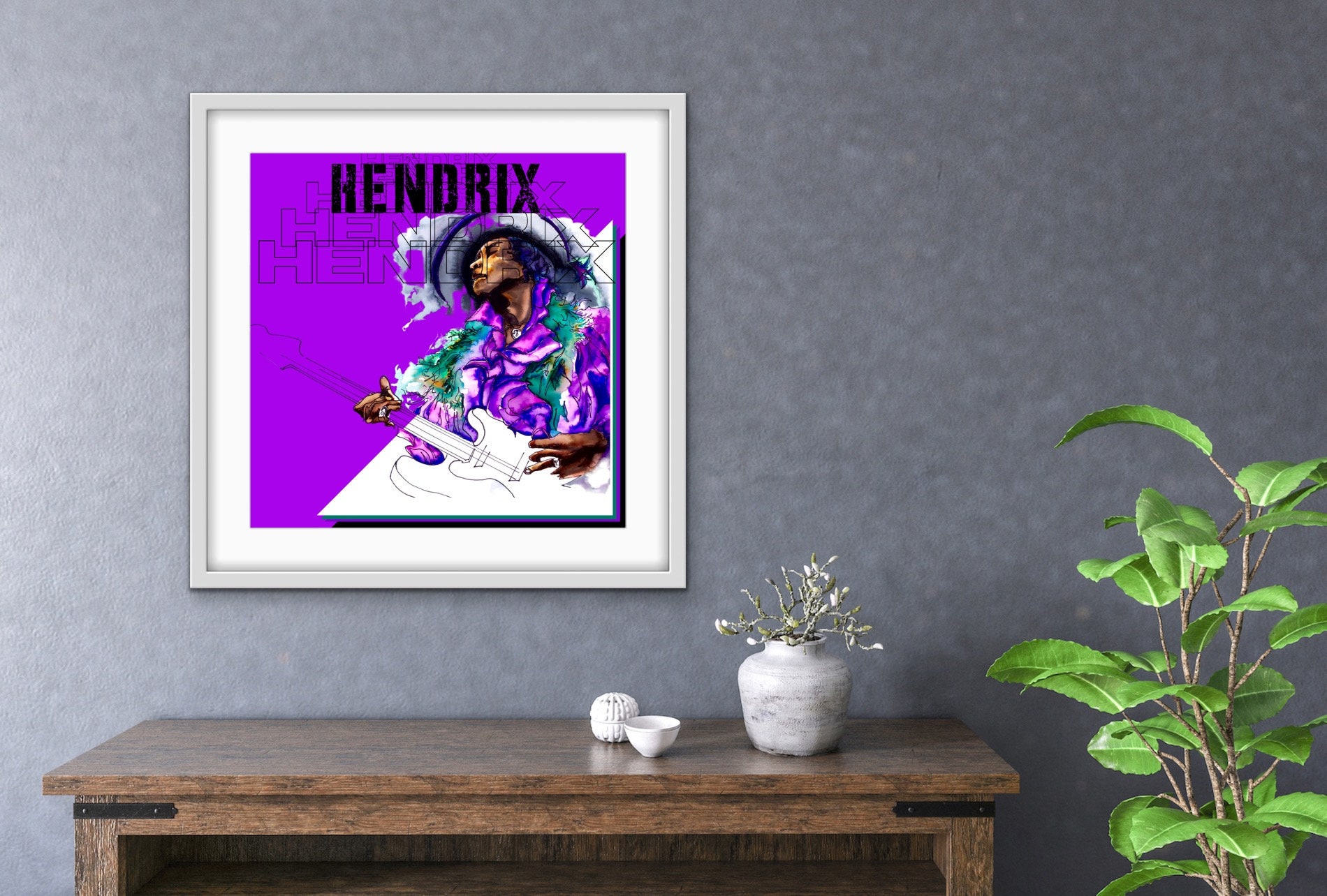 Jimi Hendrix/ Jimi Hendrix Art/ Hendrix Art/hendrix / Giclee/ - Etsy