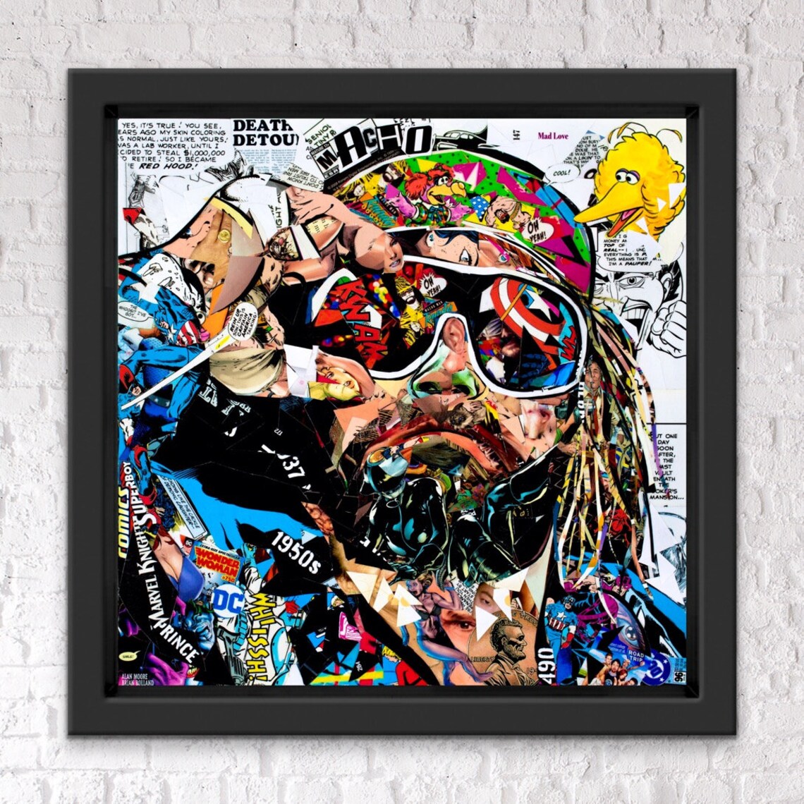 Macho Man Randy Savage/ Macho Man Art/ Randy Savage Art/ WWE - Etsy