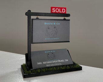 Real Estate Business Card Holder - Etsy