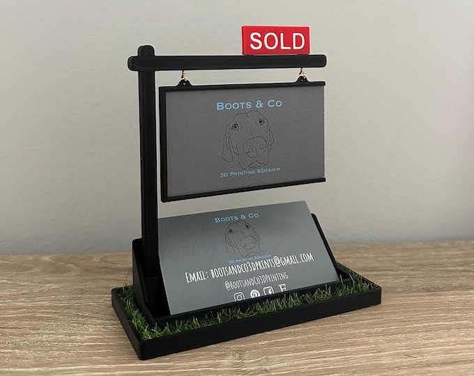 Real Estate Business Card Holder Kit - Etsy