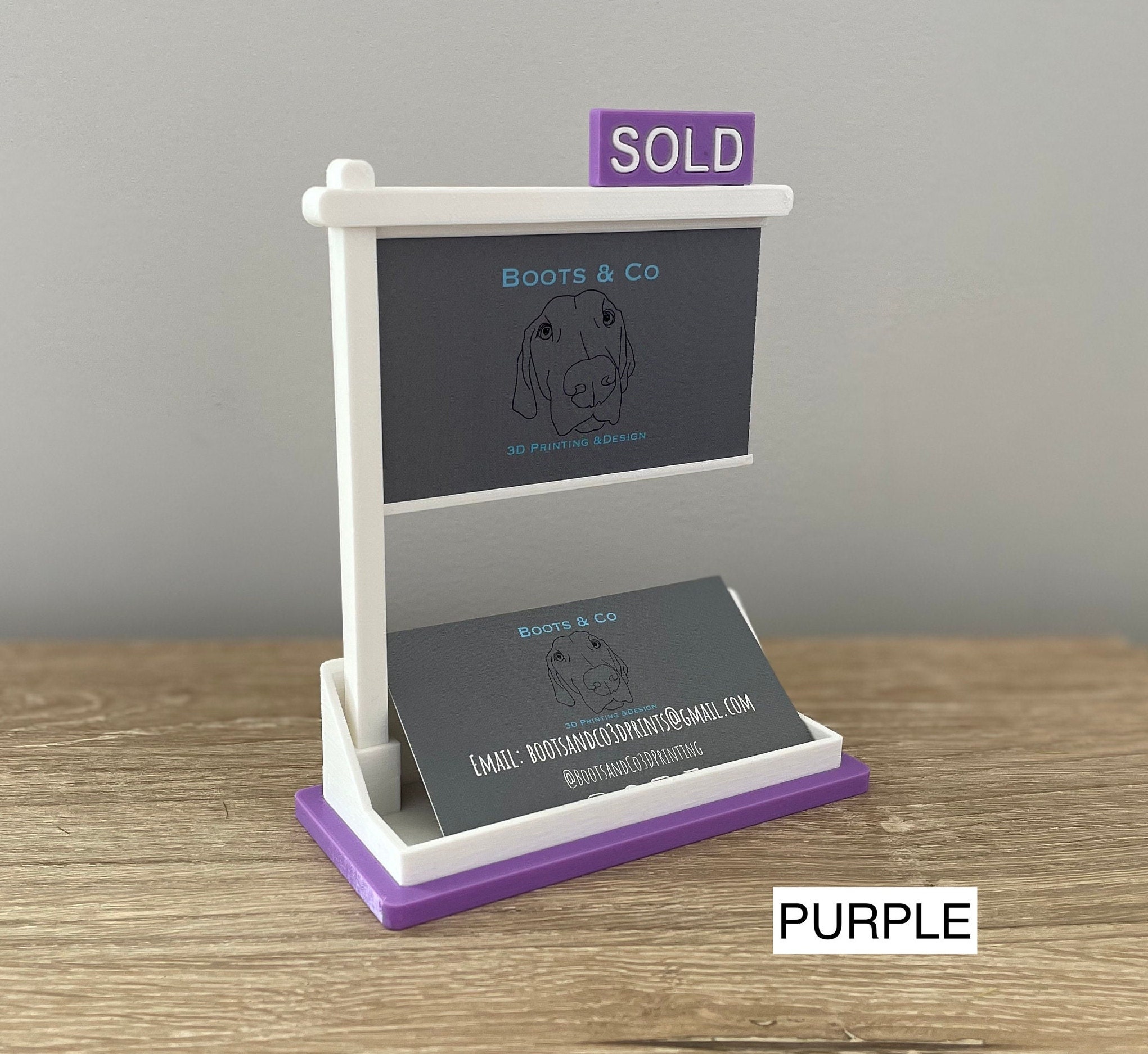 Real Estate Business Card Holder - Etsy