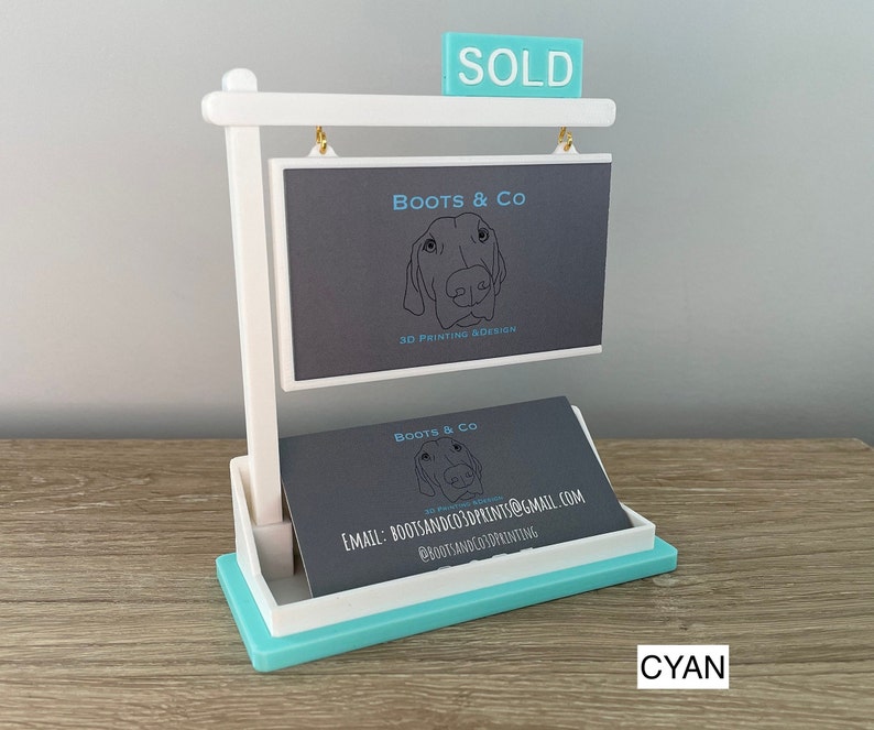 Real Estate Business Card Holder - Etsy