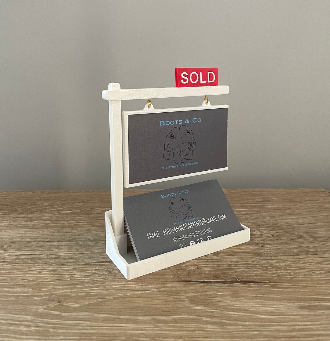 Real Estate Business Card Holder - Etsy