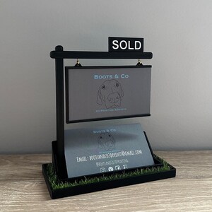 Real Estate Agent Business Card Holder Personalized Gift for Real ...