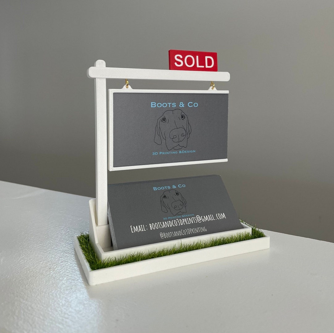 Real Estate Agent Business Card Holder Personalized Gift for Real ...