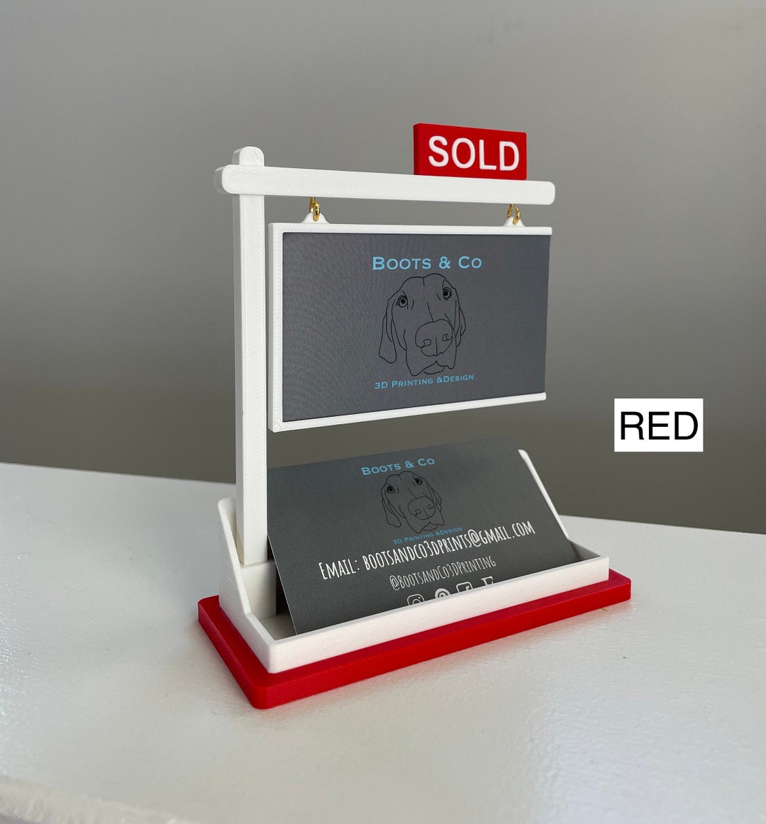 Real Estate Business Card Holder - Etsy