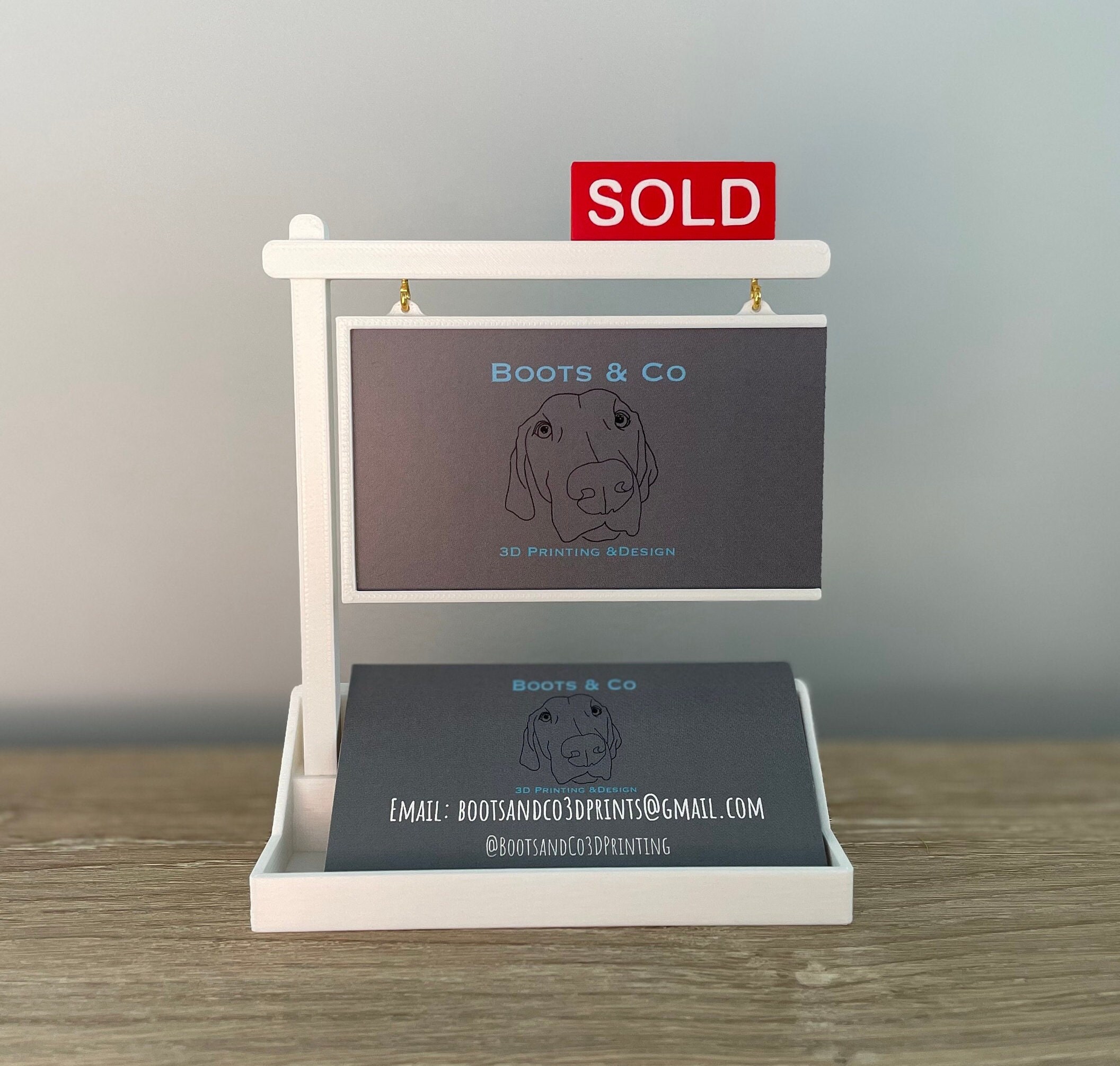Real Estate Business Card Holder - Etsy