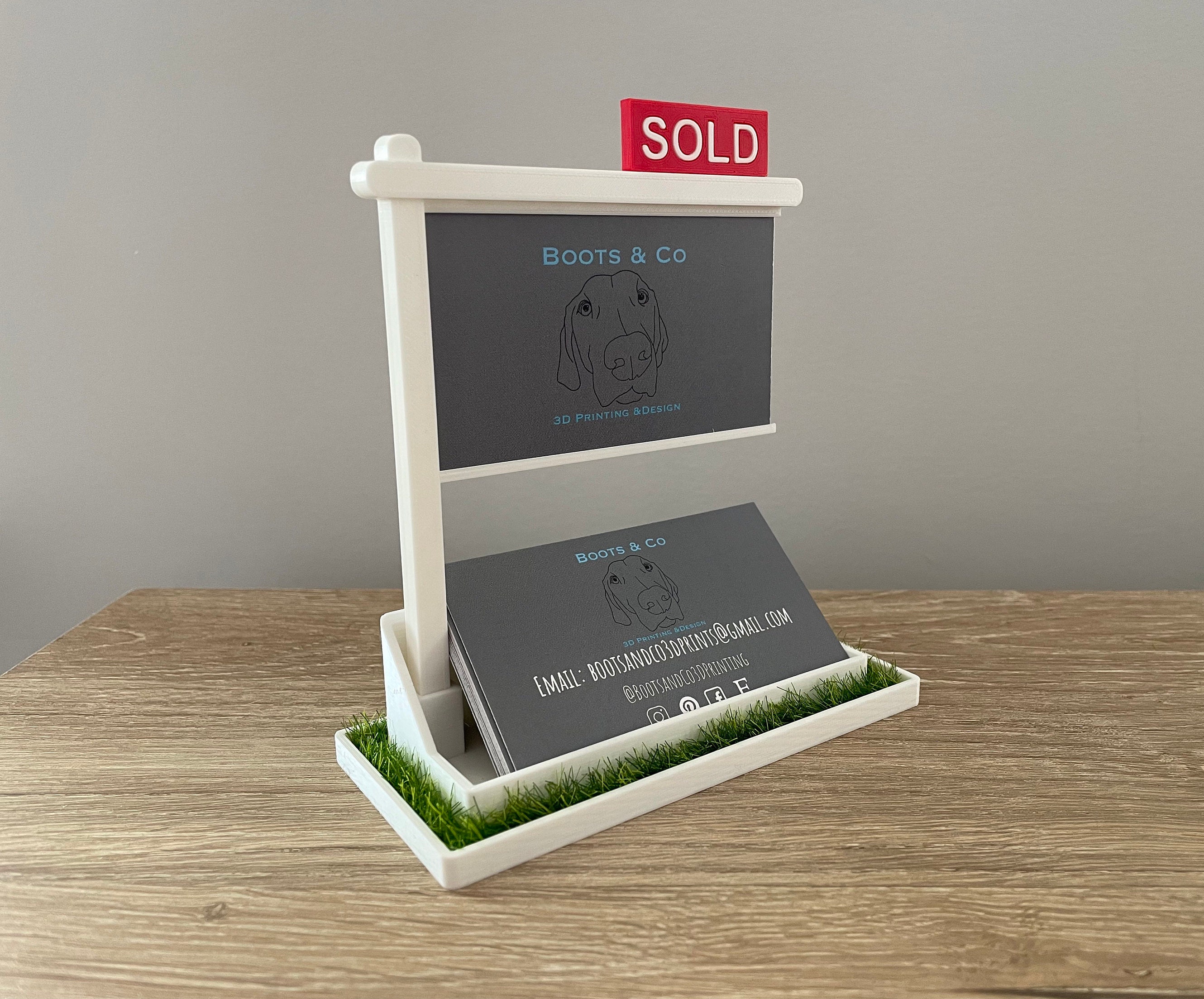 Real Estate Business Card Holder - Etsy