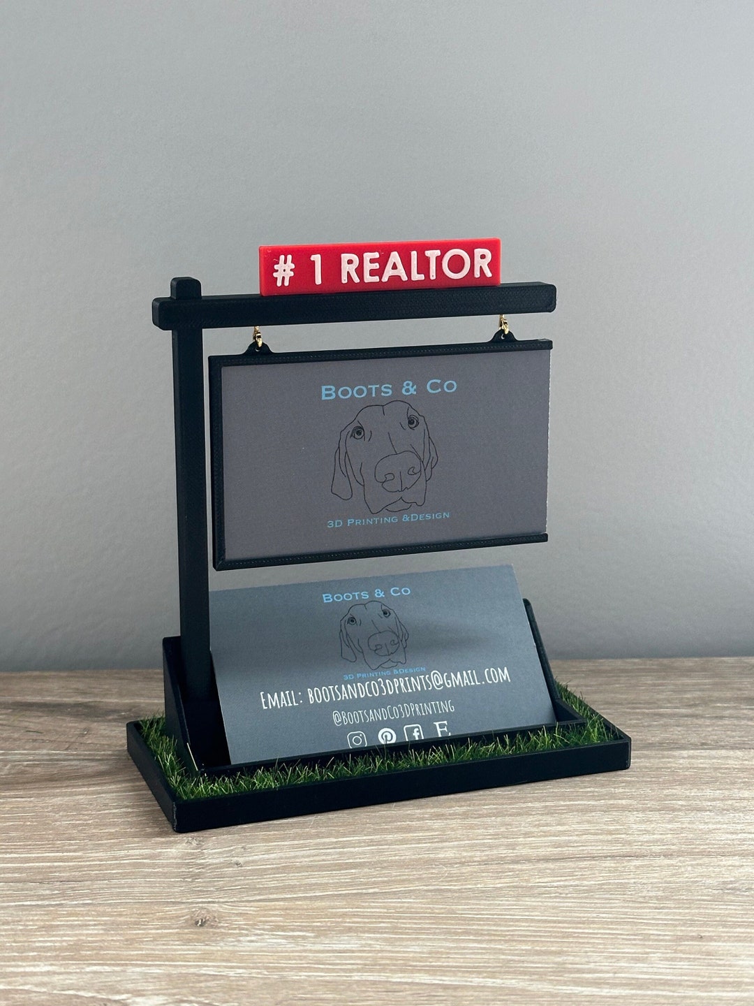Real Estate Agent Business Card Holder Personalized Gift for Real ...