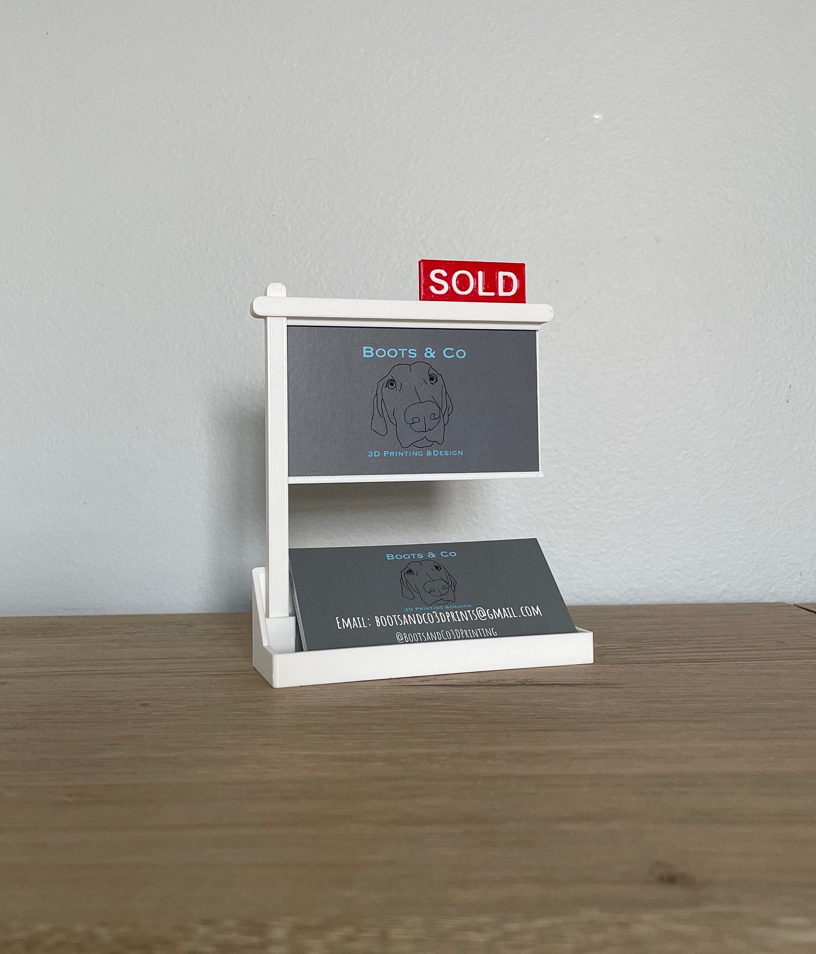 Real Estate Card Holder - Etsy