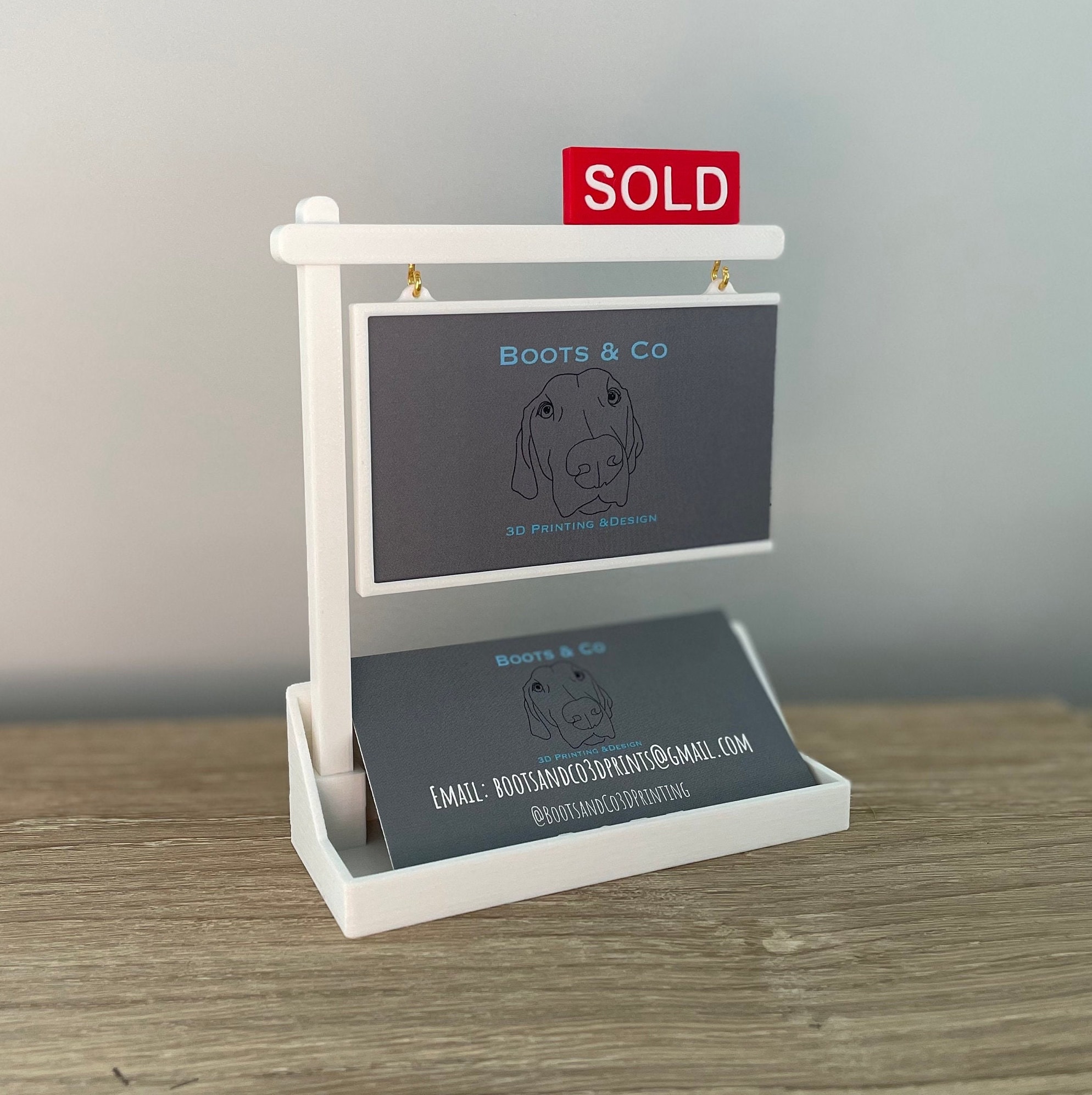 Real Estate Business Card Holder - Etsy