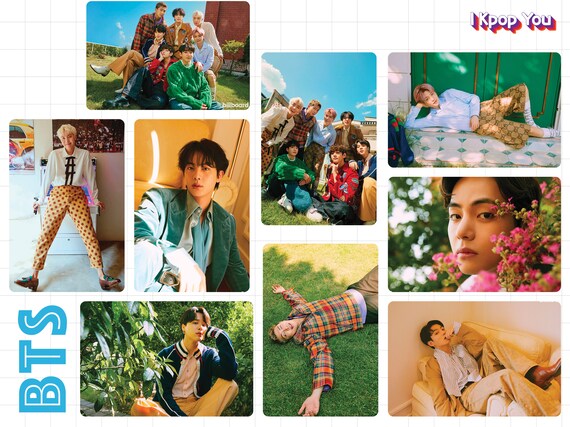 BTS Billboard Magazine Interview Real Instax Photocards Army - Etsy