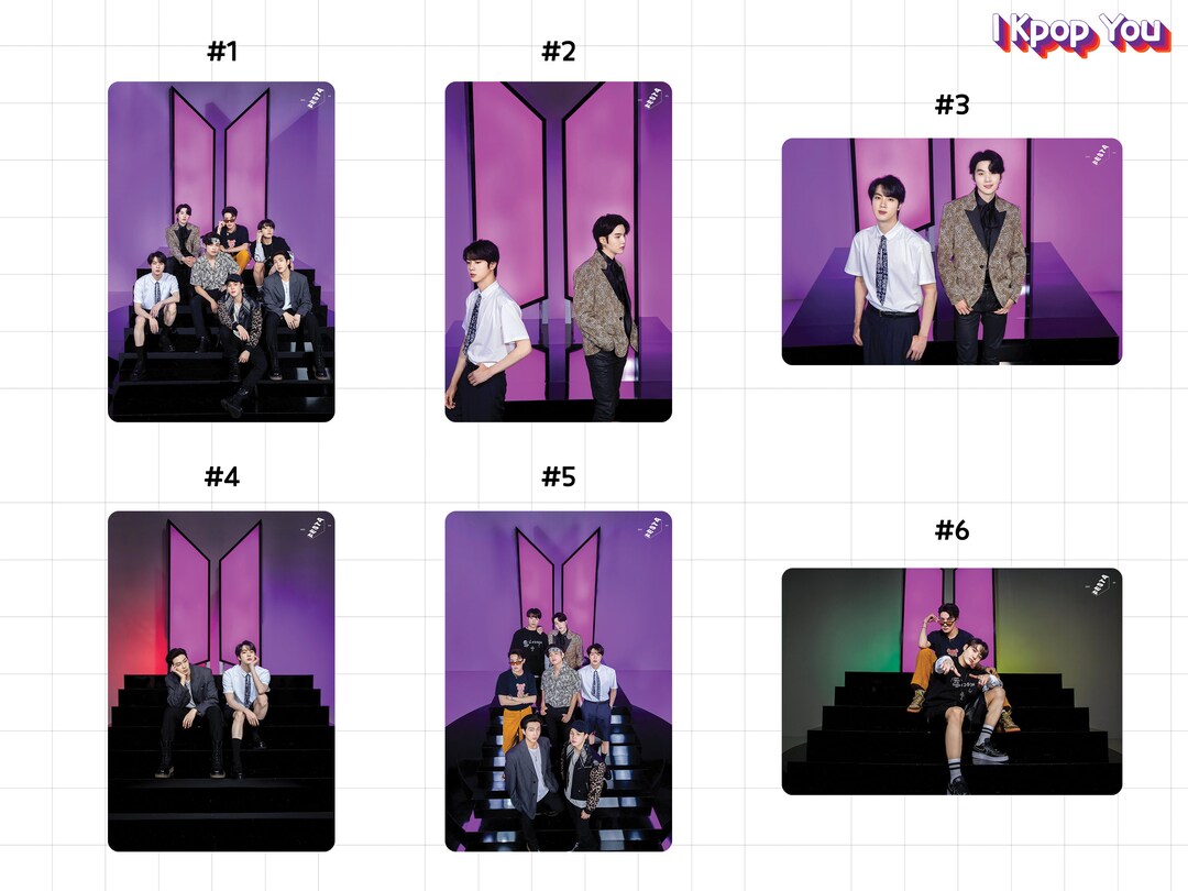 BTS Festa Family Portrait 3 Real Instax Polaroid Photocards Army Bias ...