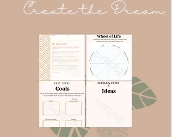 Wheel of Life Printable Planner, Life Circle, Self Improvement, Self ...