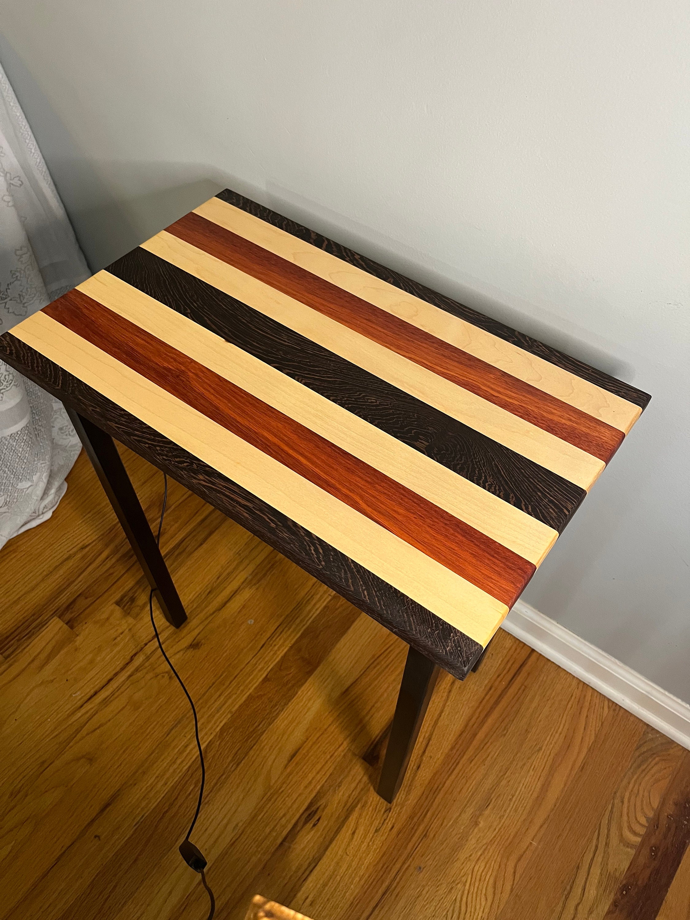 Beautiful Exotic Wood Table Home Accents Metal and Wood Sofa - Etsy