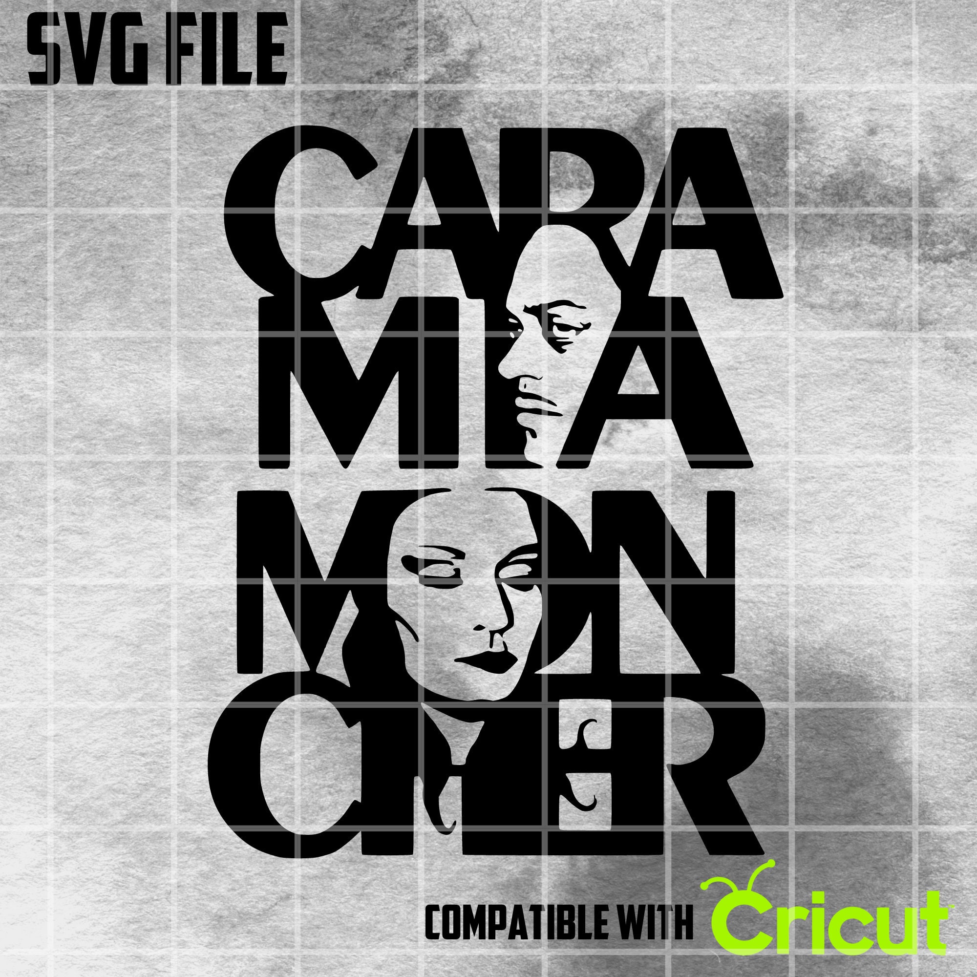 Cara Mia Mon Cher Addams Family SVG Digital Download Cut File ...