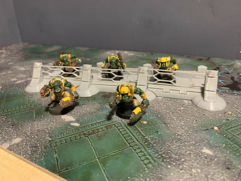 3dprinted Gun Wall Line Scenery Scatter Terrain for 28mm - Etsy