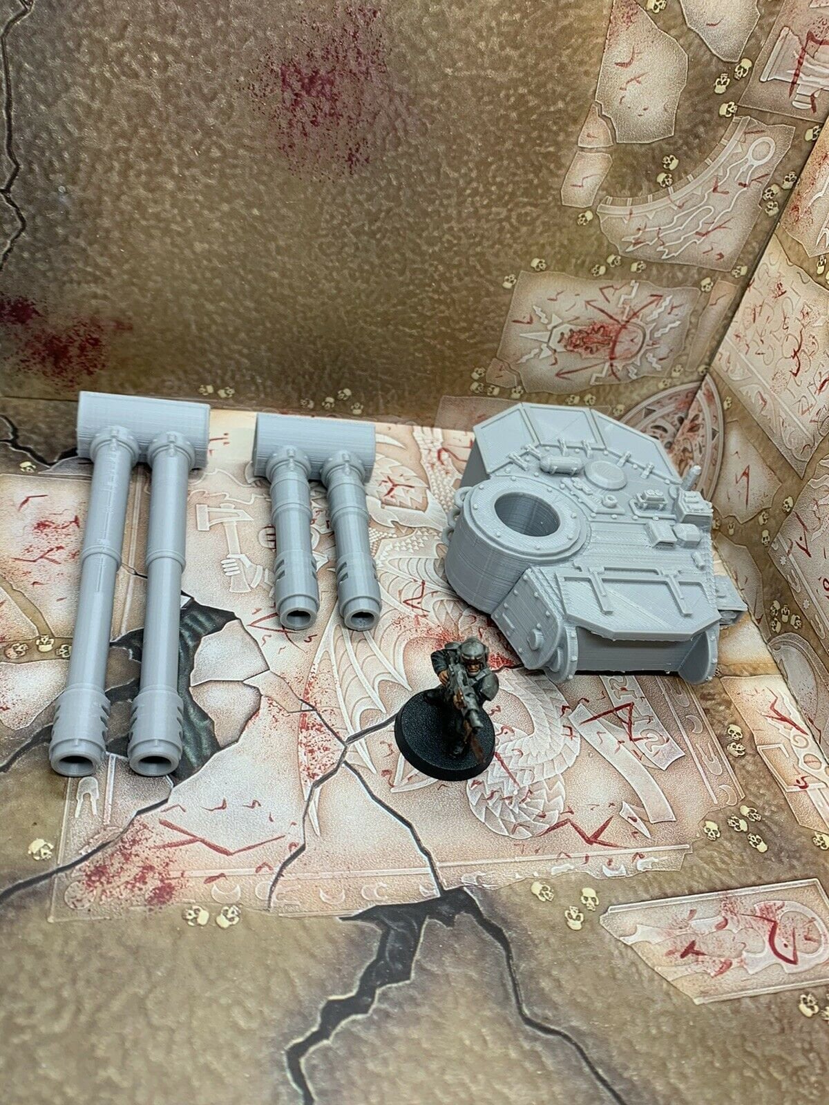 3D Printed Tank Turret Scatter Terrain for 28mm Wargames - Etsy