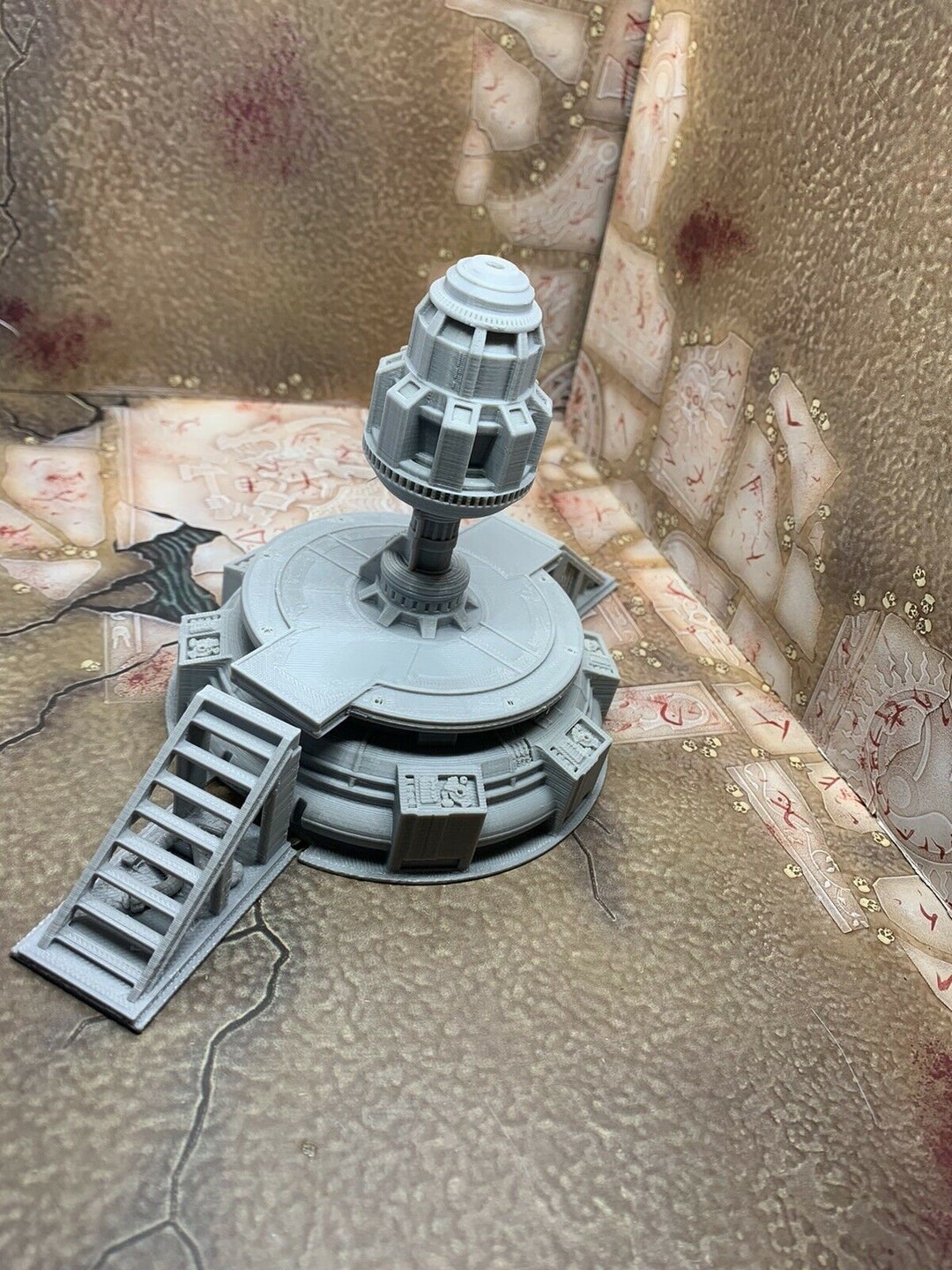 3D Printed Reactor Walkway Scenery Scatter Terrain for 28mm Miniature ...