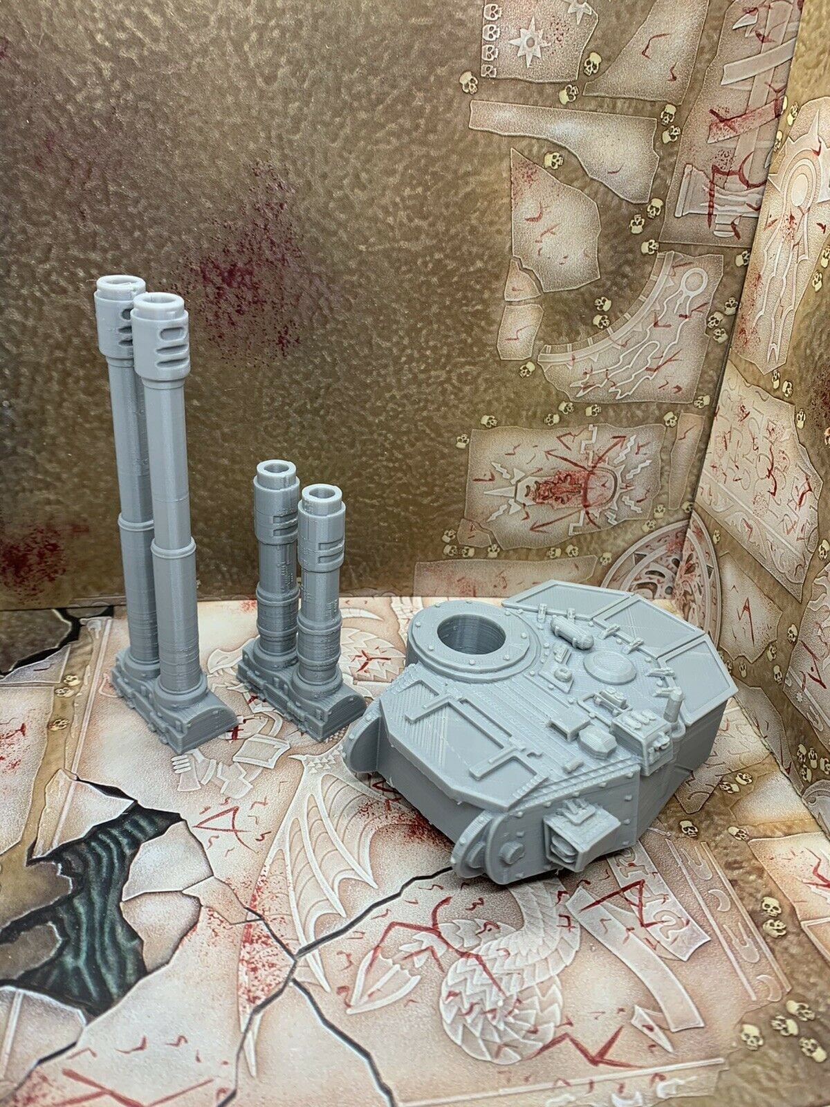 3D Printed Tank Turret Scatter Terrain for 28mm Wargames - Etsy