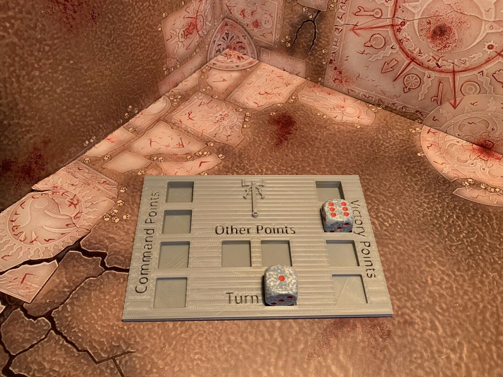 3dprinted Score Tracker Marker for 28mm Tabletop Miniature Wargames ...