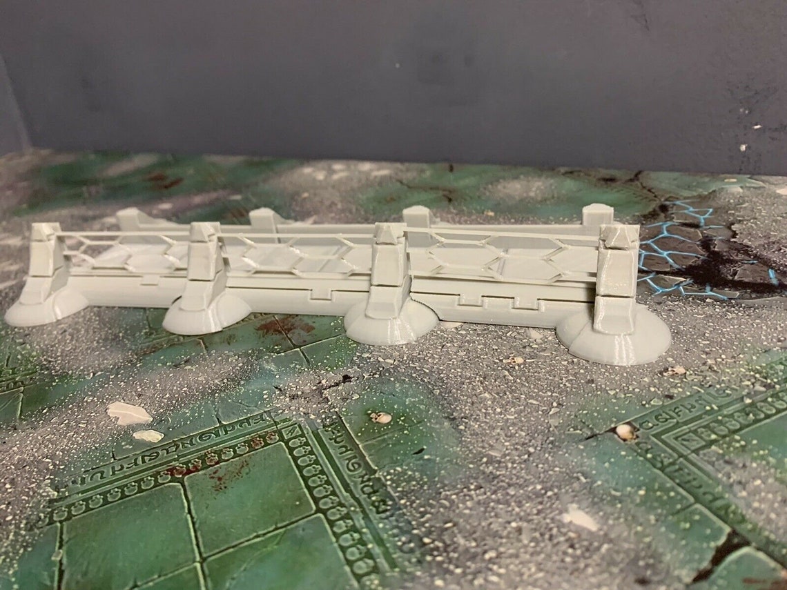 3dprinted Gun Wall Line Scenery Scatter Terrain for 28mm - Etsy